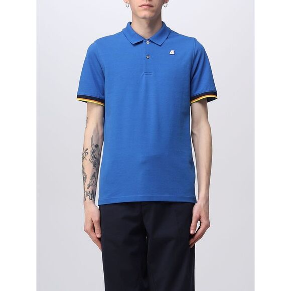 K-Way | Shirts | Kway Polo Shirt Men Blue Polo Shirts | Poshmark